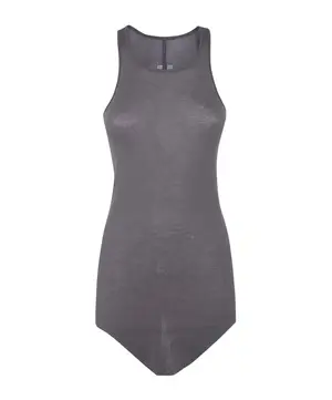 Rick Owens Sleeveless Racerback Tank Top - Gray
