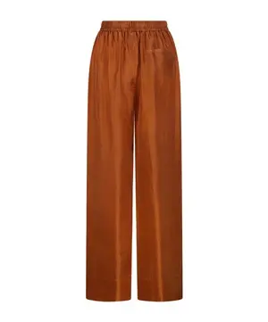 FORTE_FORTE Drawstring Wide-leg Pants