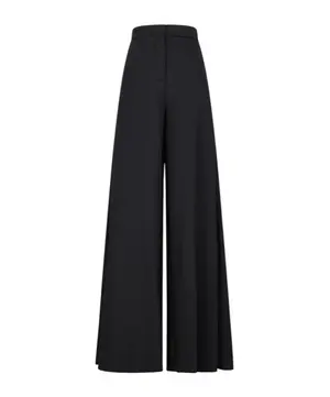 Max Mara Max Mara Wide-Leg Palazzo Pants With Letter Detailing No