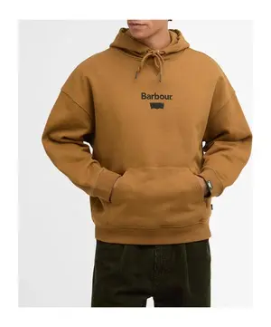 Barbour X Levi's Graphic Print Hoodie - Tan