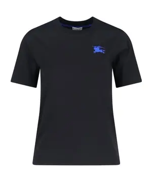 Burberry Ekd Embroidered Crewneck T-shirt