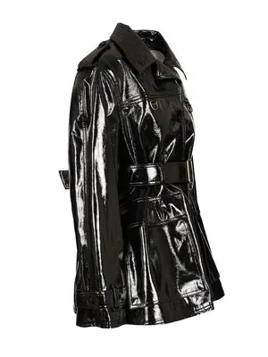 Chloé Belted Glossy Finish Jacket