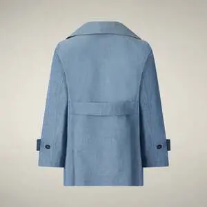 SAVE THE DUCK Double Breasted Casual Jacket - Blue
