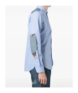 Junya Watanabe Patchwork Patterned Shirt