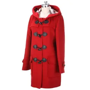 Burberry Hooded Long-sleeved Coat