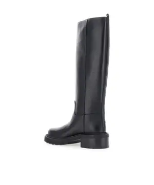 VIA ROMA 15 Round Toe Knee-high Boots