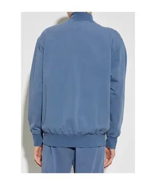 Moschino Tape Zip Sweatshirt - Blue