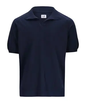 C.P. COMPANY Open Collar Polo Shirt