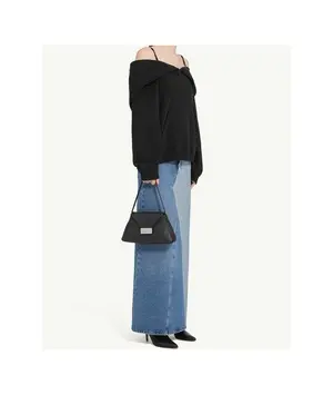 MAISON MARGIELA Off-shoulder Hooded Sweatshirt