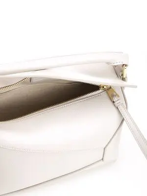 Loewe Small Puzzle Edge Bag - Light Ghost