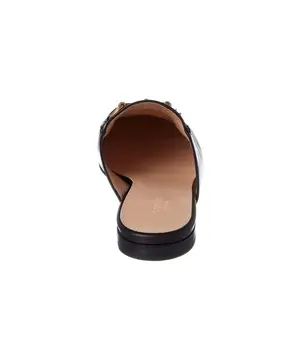 Gucci Horsebit Embellished Leather Mules
