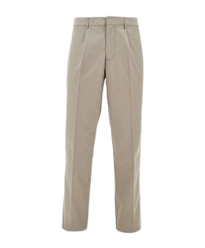 Emporio Armani Lightweight Straight-leg Pants With Belt Loops - No