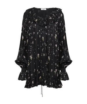 Chloé Long Sleeve Mini Dress