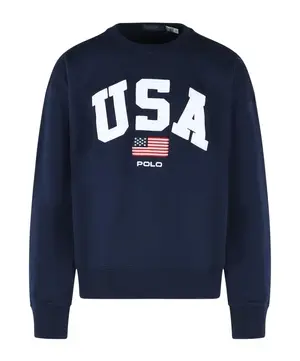 Polo Ralph Lauren Crewneck Sweatshirt With Usa Embroidery