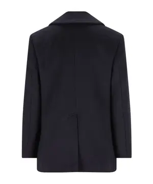 Givenchy Double-breasted Coat - Black