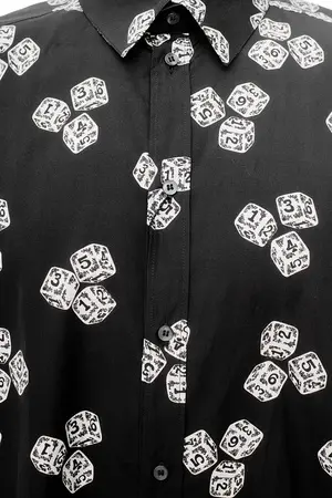 Dolce & Gabbana Printed Long-sleeved Shirt