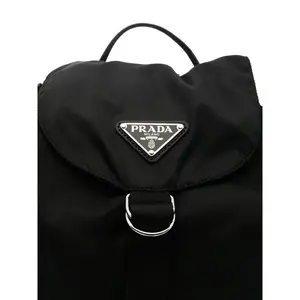 Prada Logo Backpack