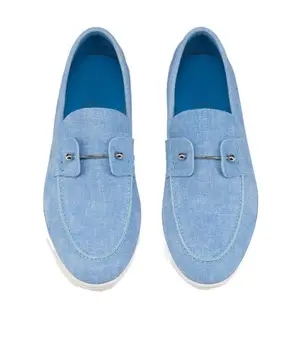 CHRISTIAN LOUBOUTIN Chambeliboat Loafers - Blue