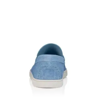 CHRISTIAN LOUBOUTIN Chambeliboat Loafers - Blue
