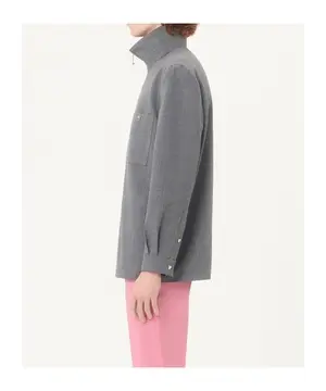 Valentino Garavani Zip-up High Neck Jacket