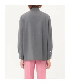 Valentino Garavani Zip-up High Neck Jacket
