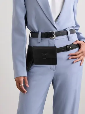 Proenza Schouler Leather Waist Bag With Card Holder And Pouch