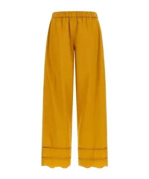 Fabiana Filippi Wide-leg Embroidered Trousers