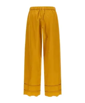 Fabiana Filippi Wide-leg Embroidered Trousers