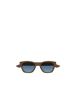 Alexander McQueen Square Frame Sunglasses - Brown