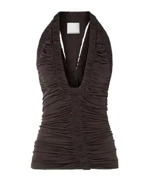 Christopher Esber Orion Ruched Halter Top