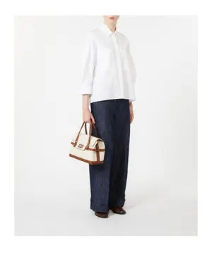 Max Mara Smmancella" Long-sleeved Shirt - White