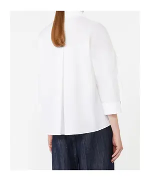 Max Mara Smmancella" Long-sleeved Shirt - White