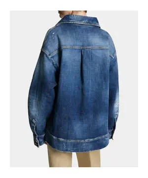 Dsquared2 Distressed Denim Top