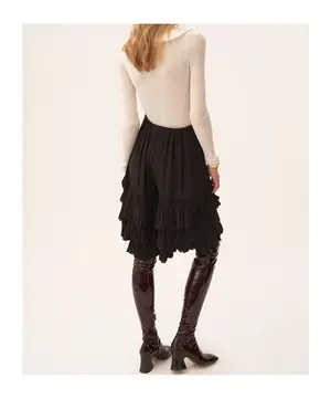 Chloé Tiered Ruffle Shorts