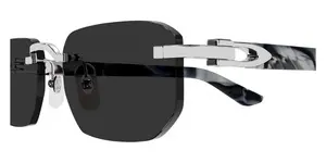 Cartier Rectangular Frame Sunglasses