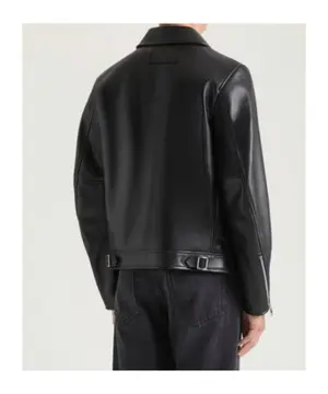 Givenchy Zip-up Leather Biker Jacket