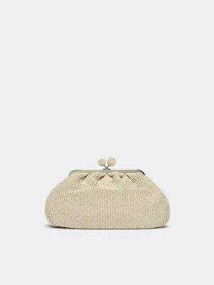 Max Mara Medium Pasticcino Sphere Clasp Shoulder Bag - Nude