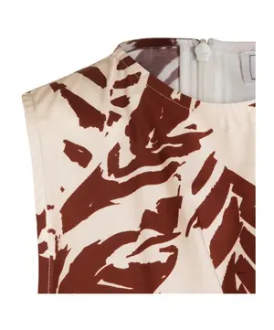 Antonelli Firenze Abstract Print Midi Dress - No