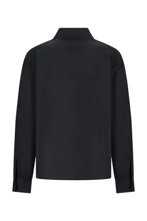 Max Mara Flap-pocket Long-sleeve Shirt - Black