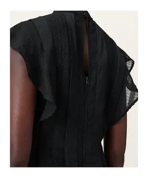 ALLSAINTS Fleur Asymmetrical Hem Dress