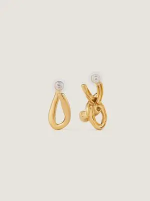 Givenchy Sculpted Chain-link Earrings