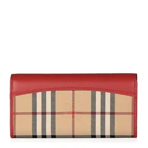 Burberry Flip Wallet - Brown