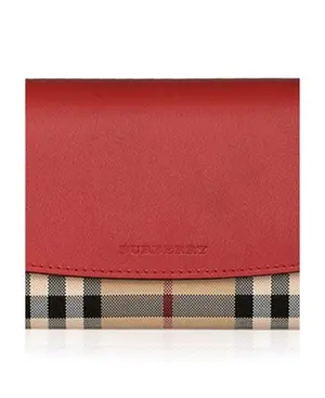 Burberry Flip Wallet - Brown