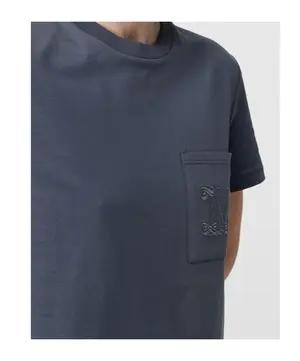 Max Mara Papaia Logo Patch Crewneck T-shirt - No