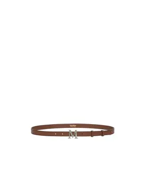 Max Mara Buckle Belt - Brown