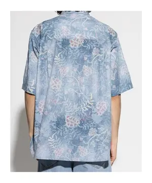 Isabel Marant Étoile Floral Printed Short-sleeve Shirt - Blue