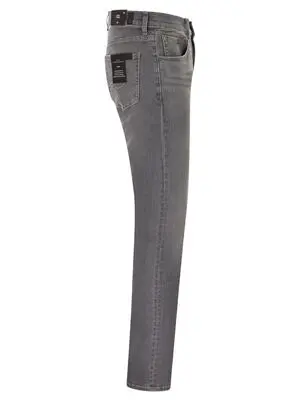 7 For All Mankind Slimmy Tapered Jeans - Black