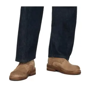 Marsèll Suede Tie-neck Front Zip Boots