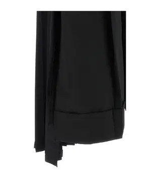 Junya Watanabe Pleated Trousers With Skirt-like Waist Detail