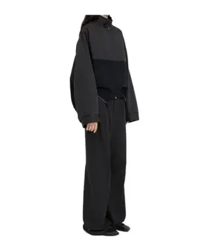 MAISON MARGIELA High-neck Zip-up Color-block Jacket